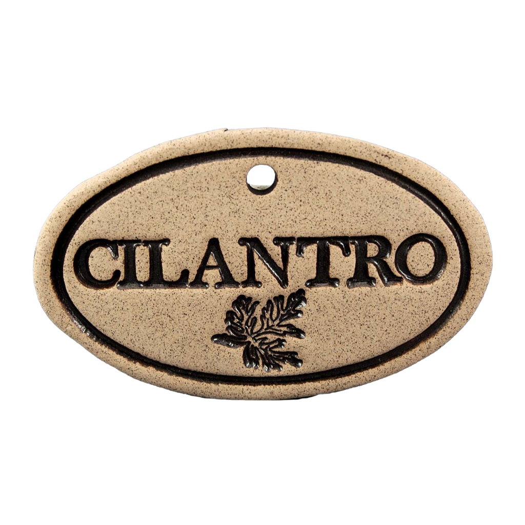 Cilantro | Handmade Garden Marker – Amaranth Stoneware Ltd. Canada