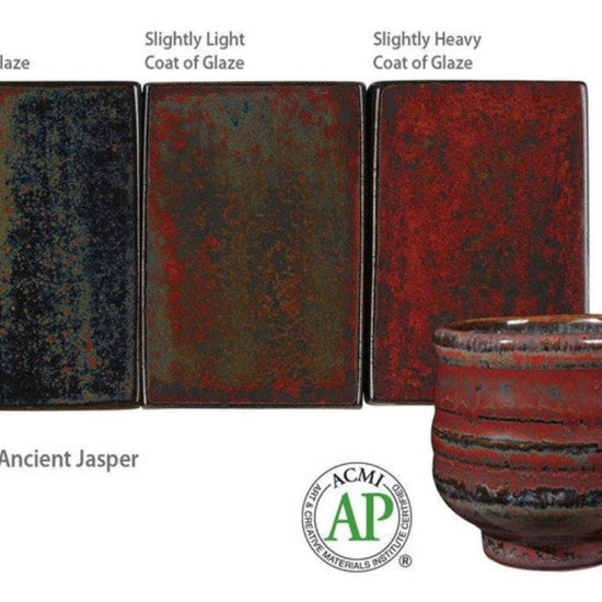 Amaco Glaze - Ancient Jasper - Potter's Choice – Amaranth Stoneware Canada