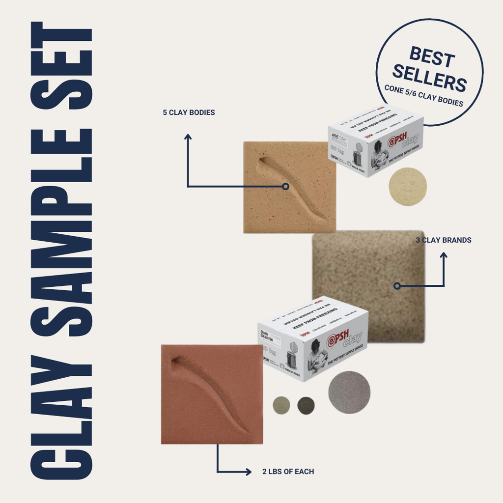 Clay Sample Set - ^5/6 – Amaranth Stoneware Ltd. Canada