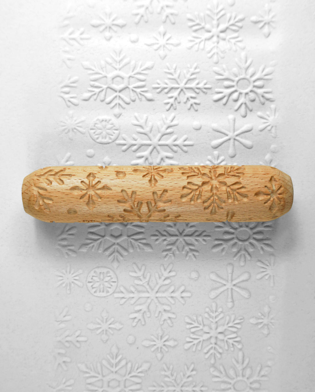 Snow Flake - Clay Texture Roller – Amaranth Stoneware Ltd. Canada