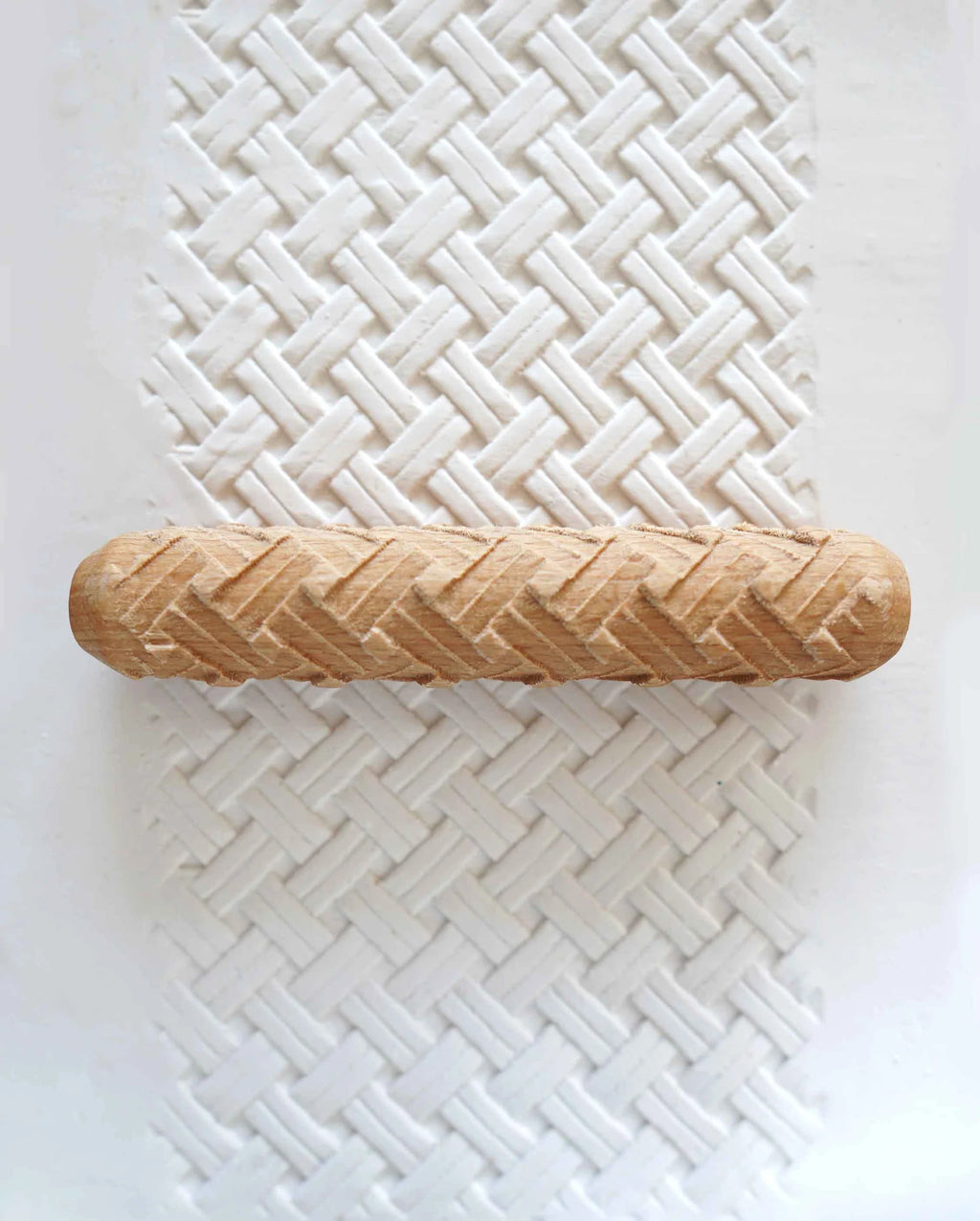 Weave - Clay Texture Roller – Amaranth Stoneware Ltd. Canada